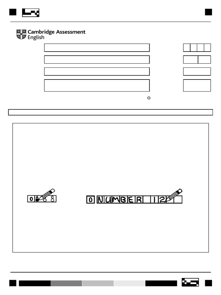 C1 Advanced Listening Answer Sheet | PDF | Qualifications
