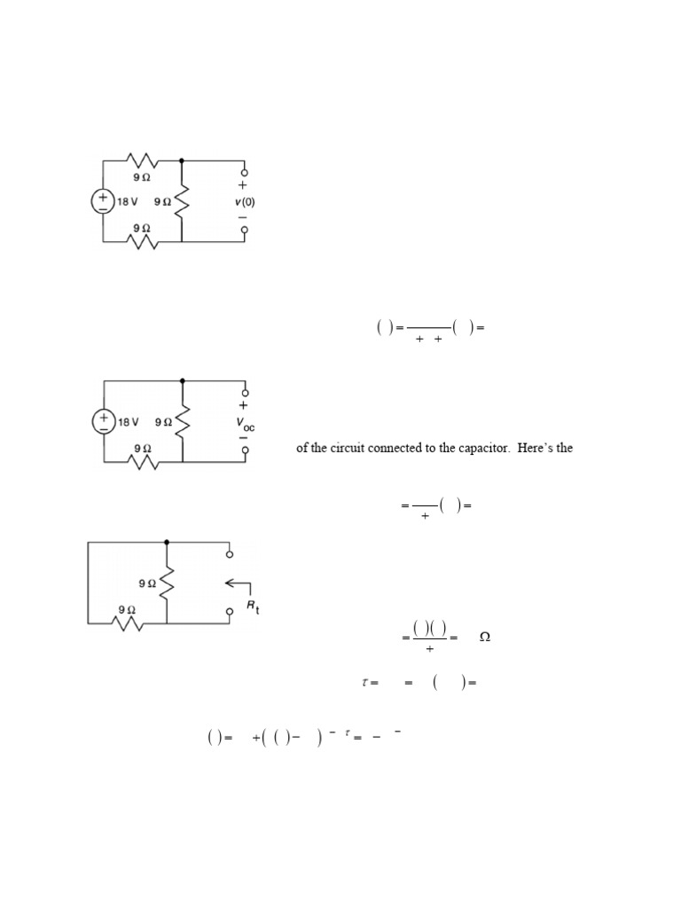 8장 | PDF | Electrical Network | Capacitor