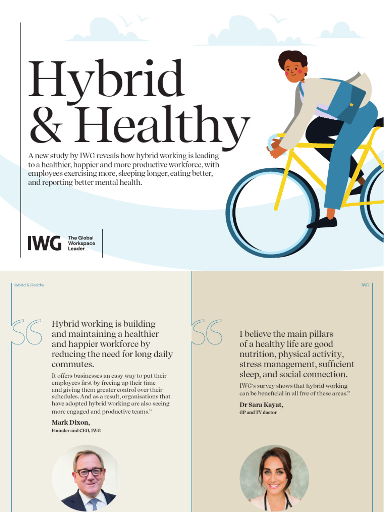 IWG White Paper Hybrid and Healthy June 2023 | PDF | Cardiovascular ...
