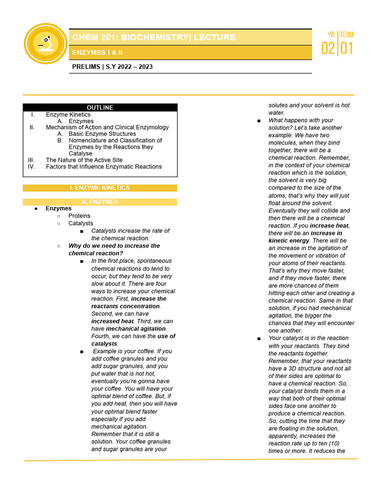 Enzymes 1 and 2 | PDF | Enzyme Inhibitor | Enzyme
