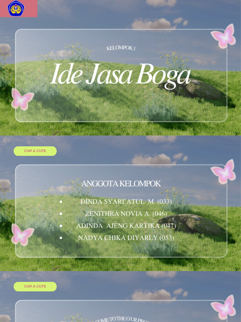 Bisnis Tata Boga - Kelompok 1 - Compressed | PDF