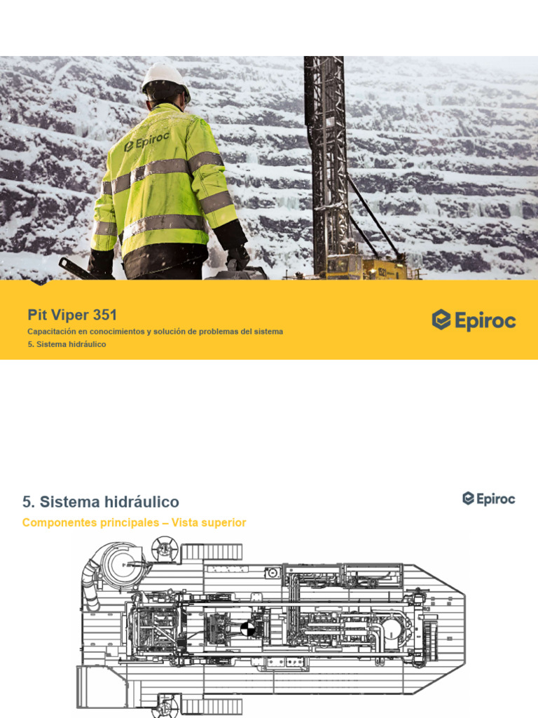 Hydraulic System - PV 351 - en - v1.0 Epiroc - Es | PDF | Bomba ...