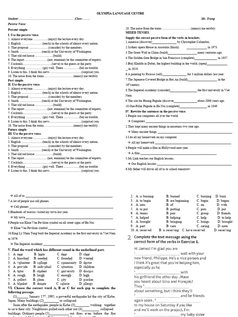 11 BẢN 7b1 | PDF | Linguistics