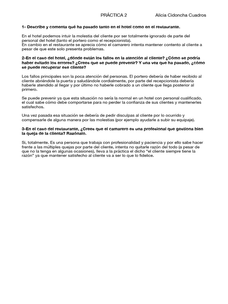 Alicia Cidoncha PrÃ¡ctica 2 | PDF