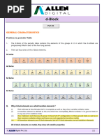 D and F Block Class 12th Notes | PDF