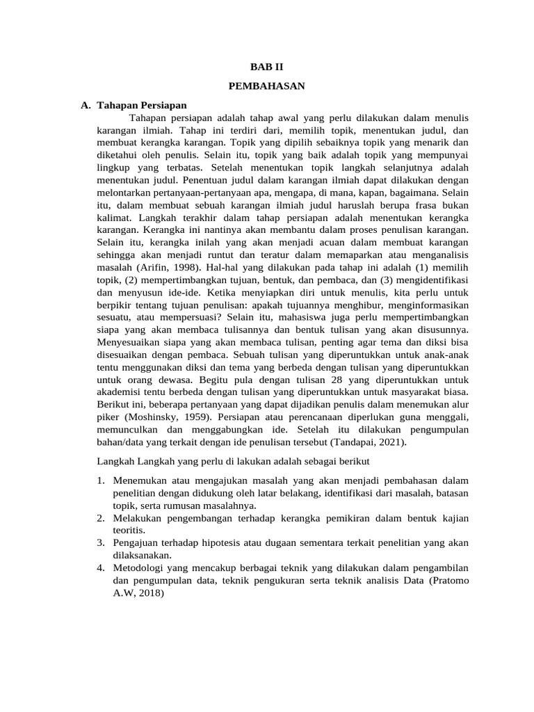 Panduan Menulis Karangan Ilmiah | PDF | Karier & Perkembangan