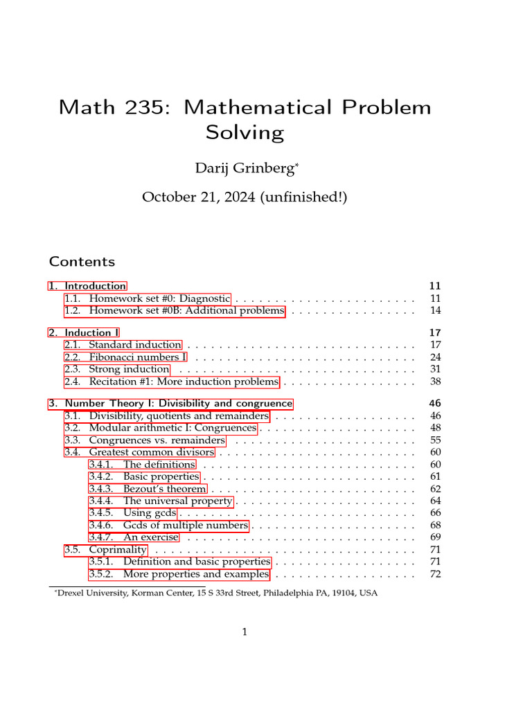 Math 235: Mathematical Problem Solving: Darij Grinberg October 21, 2024 ...