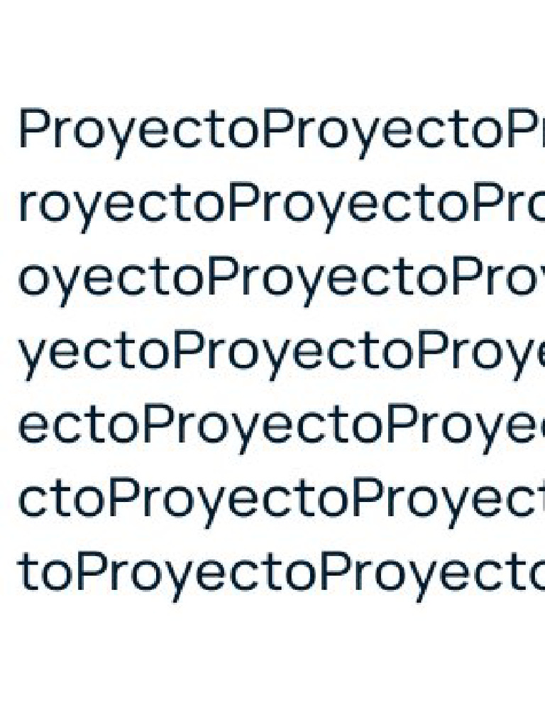 Proyecto (100% Real No Feik) | PDF