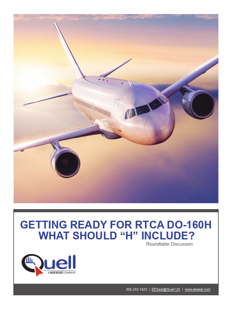 Getting Ready For RTCA | PDF | Electromagnetic Compatibility | Electromagnetic Interference