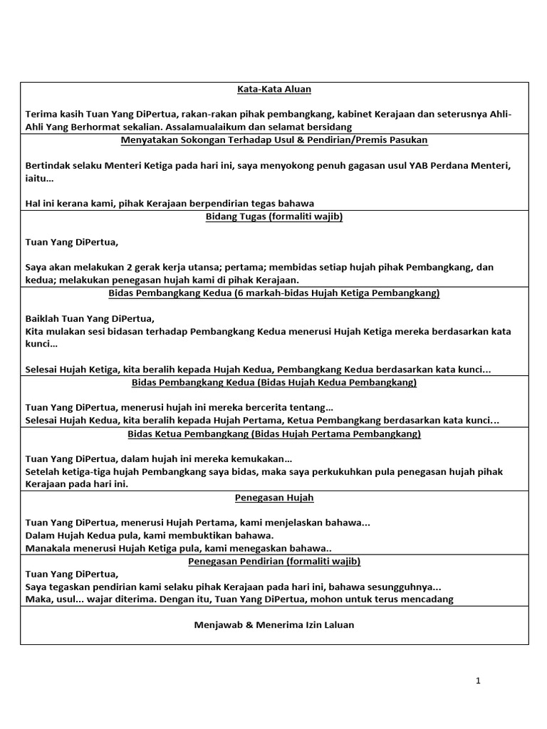 Teks Panduan Menteri Ketiga | PDF | Hukum