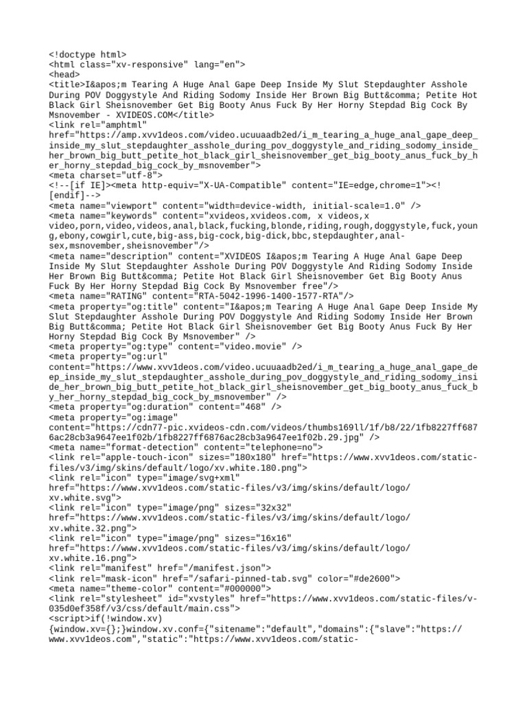 I M Tearing A Huge Anal Gape Deep Inside My Slut Stepdaughte | PDF | Rectum | Pelvis