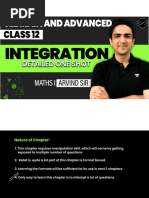 Indefinite Integration - JEE Mains PYQ 2020-2022 | PDF | Mathematical Analysis | Calculus