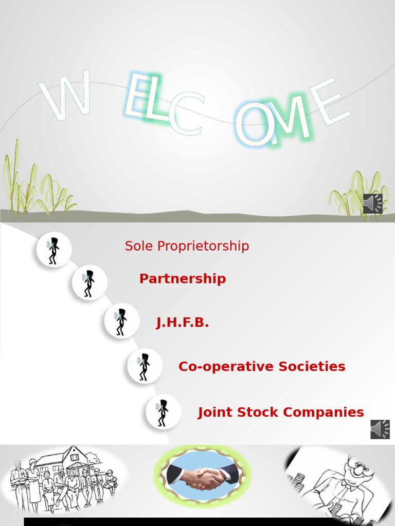 11 BS Unit 2 Forms of Business Organisations | PDF | Partnership ...