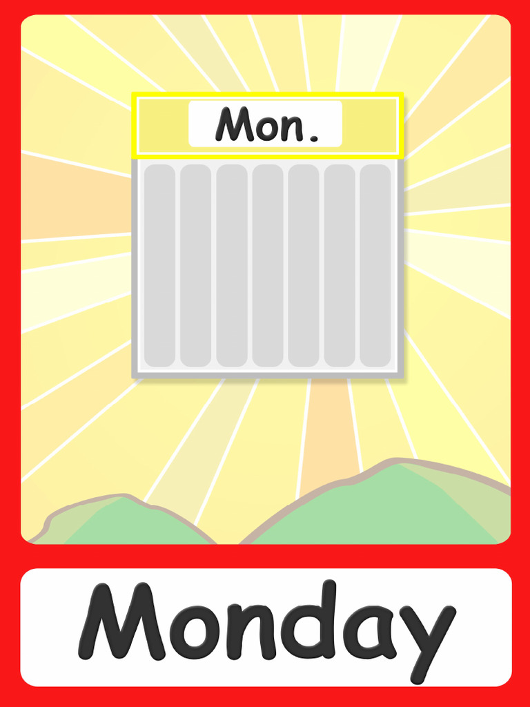 Days Flashcards | PDF