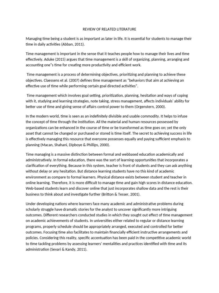 Review of Related Literature | PDF | Learning | Teachers