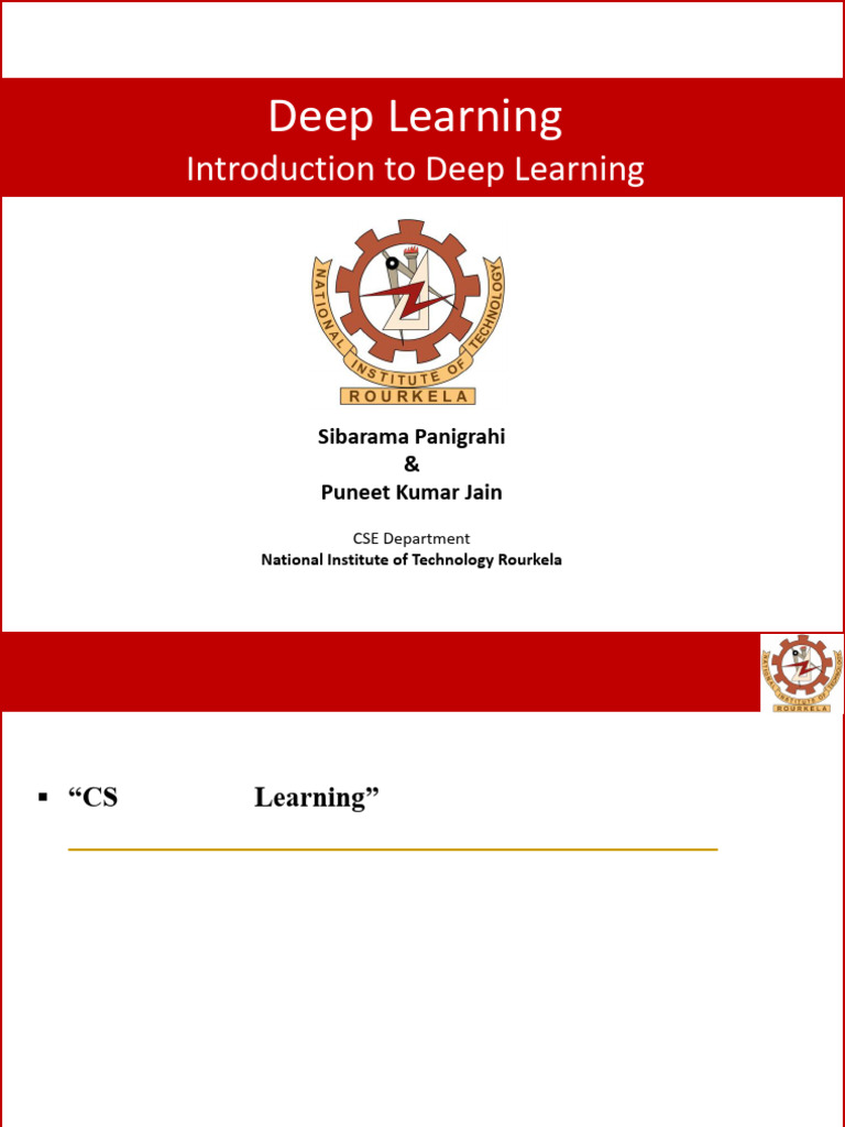 3. DL-Introductionto Neural Network - Updated | PDF | Dendrite | Synapse