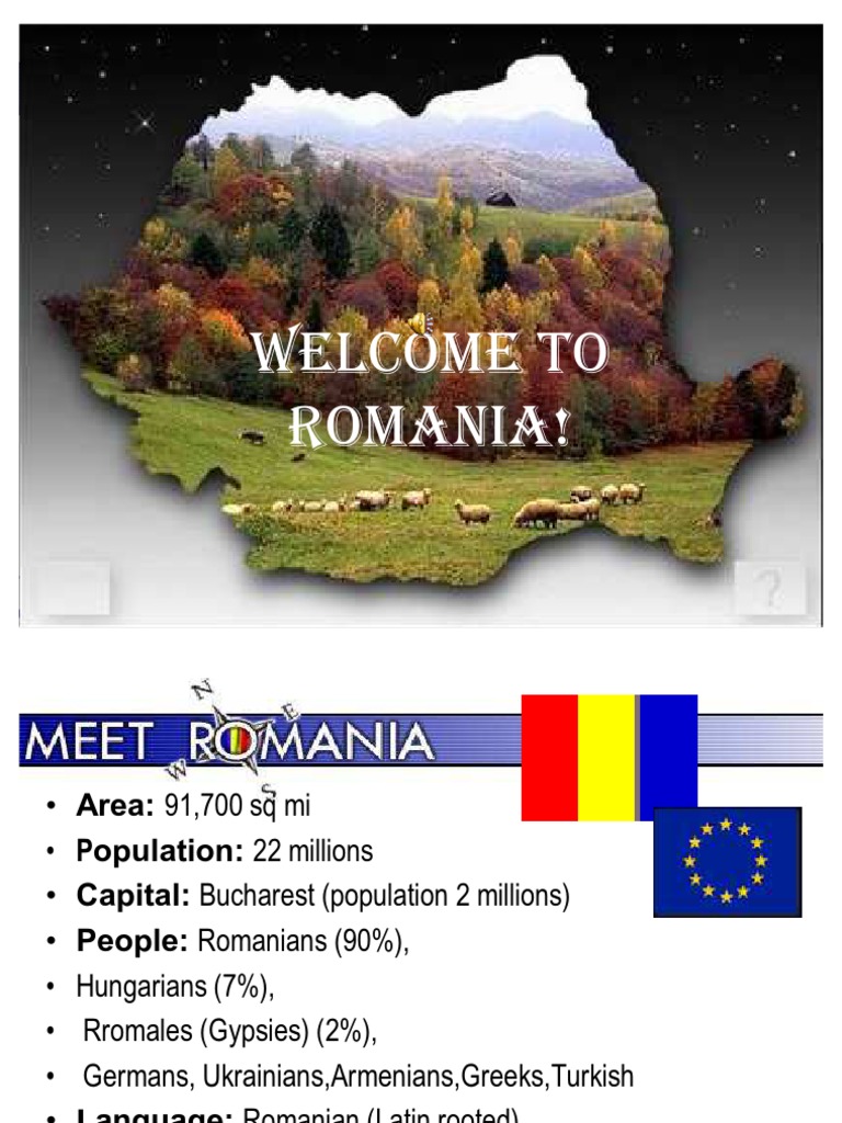 Welcome to Romania: A Latin Overview | PDF | Romania | Danube