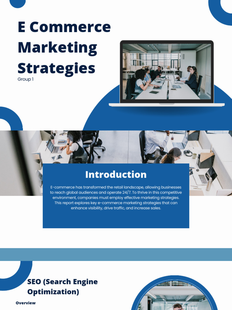 Group 1 E Commerce Marketing Strategies | PDF | Search Engine ...