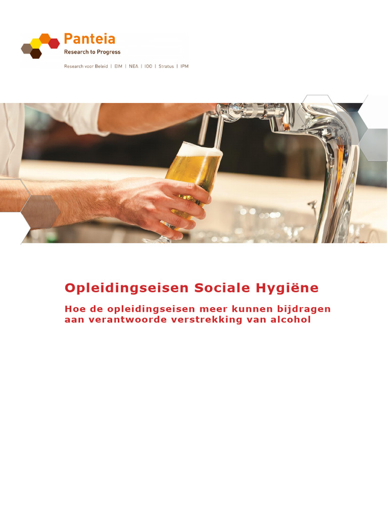 Opleidingseisen Sociale Hygiene | PDF