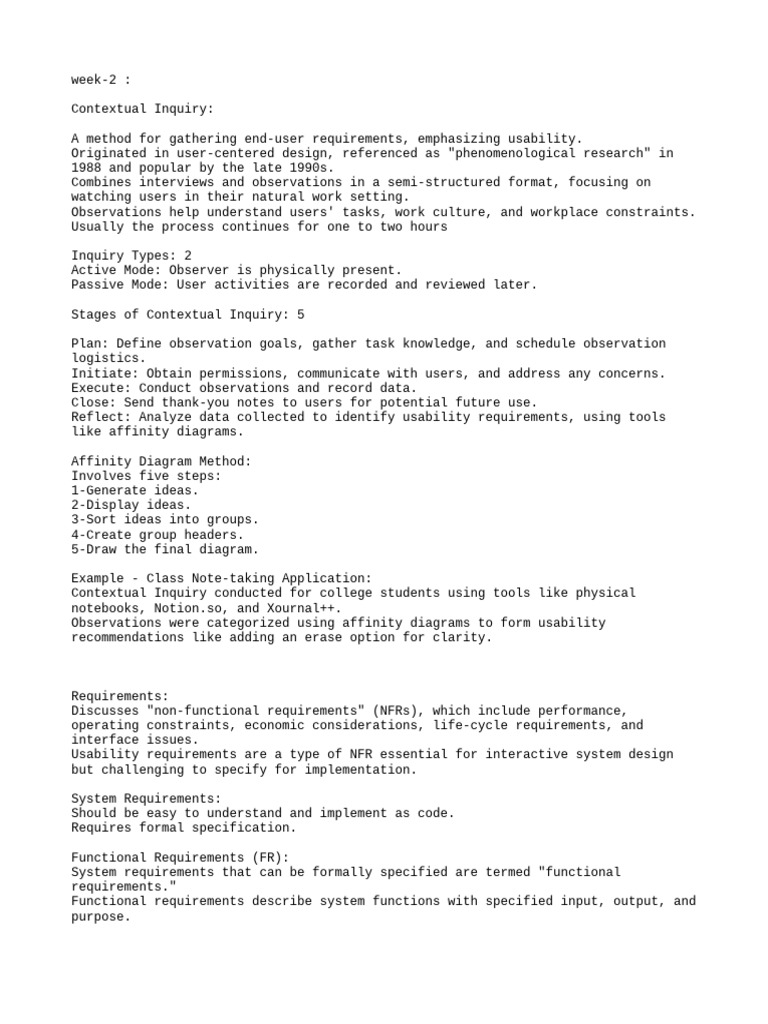 week-2 | PDF | Usability | System
