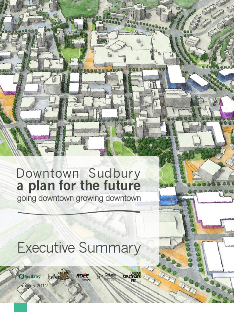 Sudbury Downtown Plan - Executive Summary | PDF | Street | Community