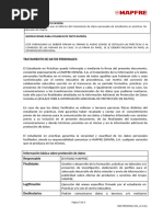 Informe Médico MAPFRE 2025 Editable | PDF | Privacidad | Justicia