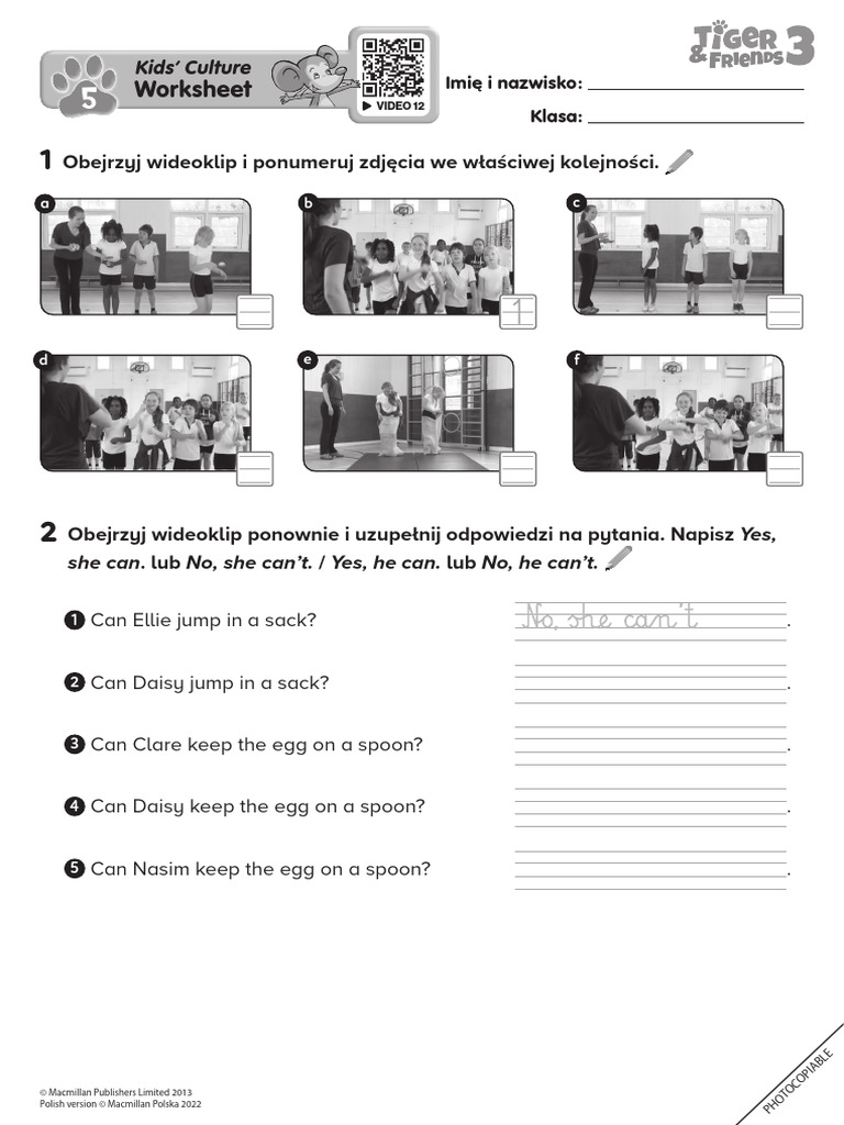 Tiger&Friends 3 - TRF - Kids Culture - 5 | PDF