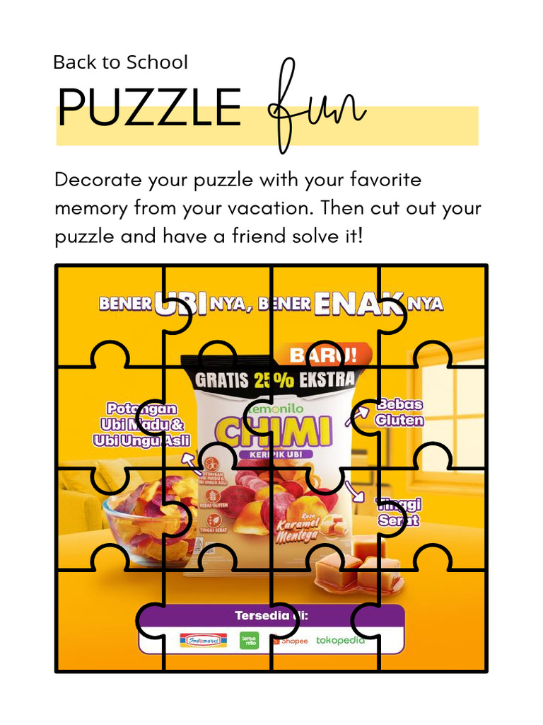 Back To School Puzzle Worksheet | PDF | Language Arts & Discipline | Art