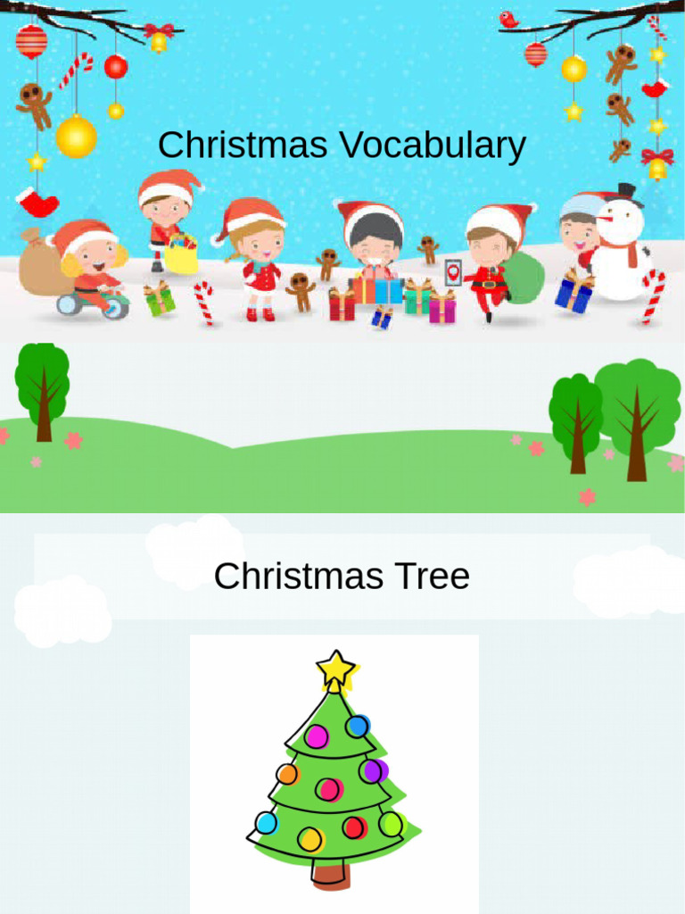Vocabulario Natal | PDF