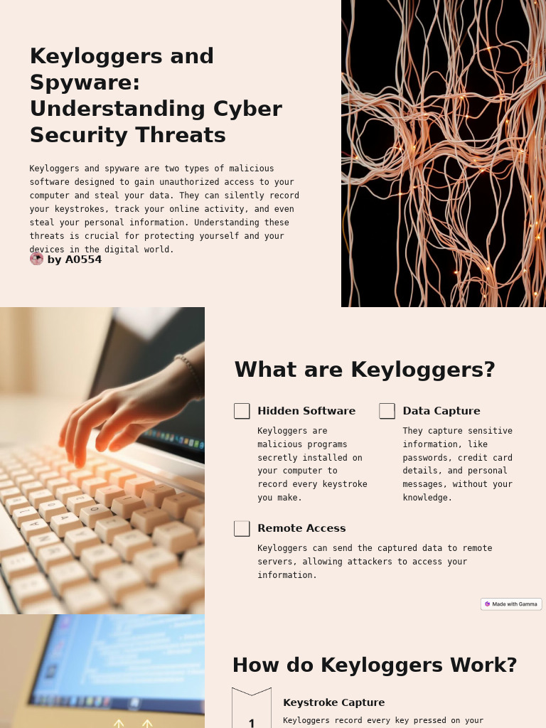 Keyloggers and Spyware Understanding Cyber Security Threats | PDF | Spyware | Malware