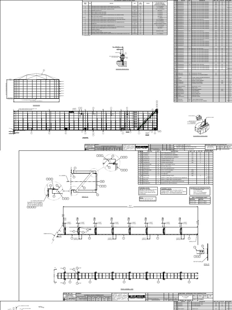 Fire Protection Tank Layout 9544001 | PDF