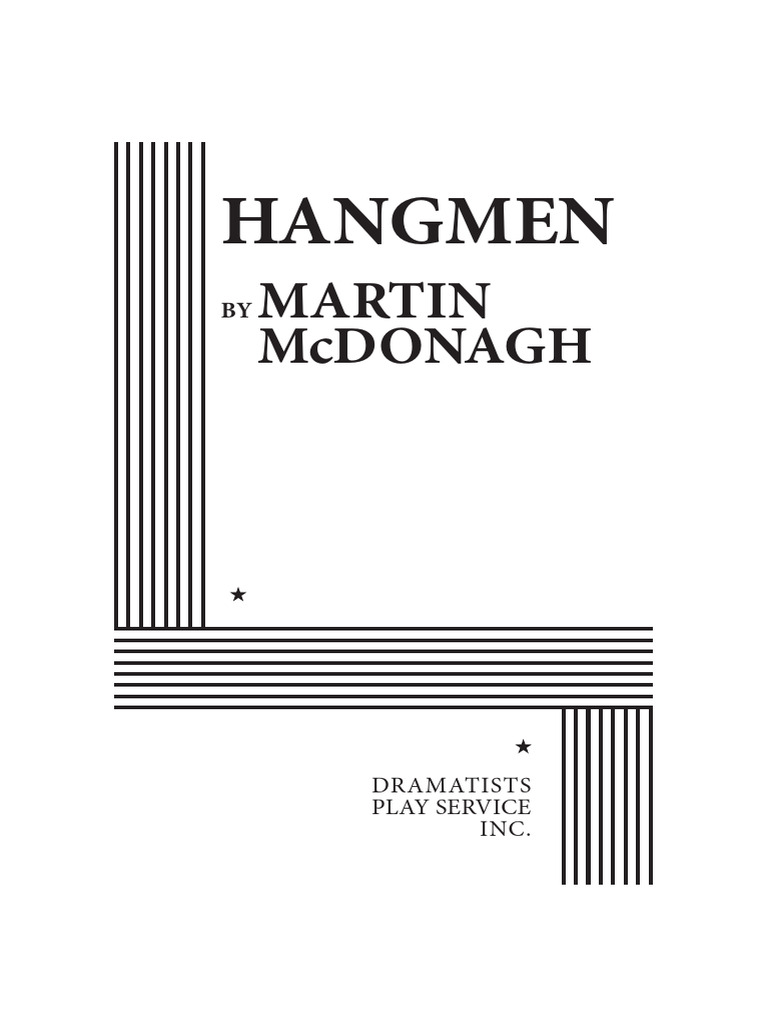 Hangmen McDonagh | PDF