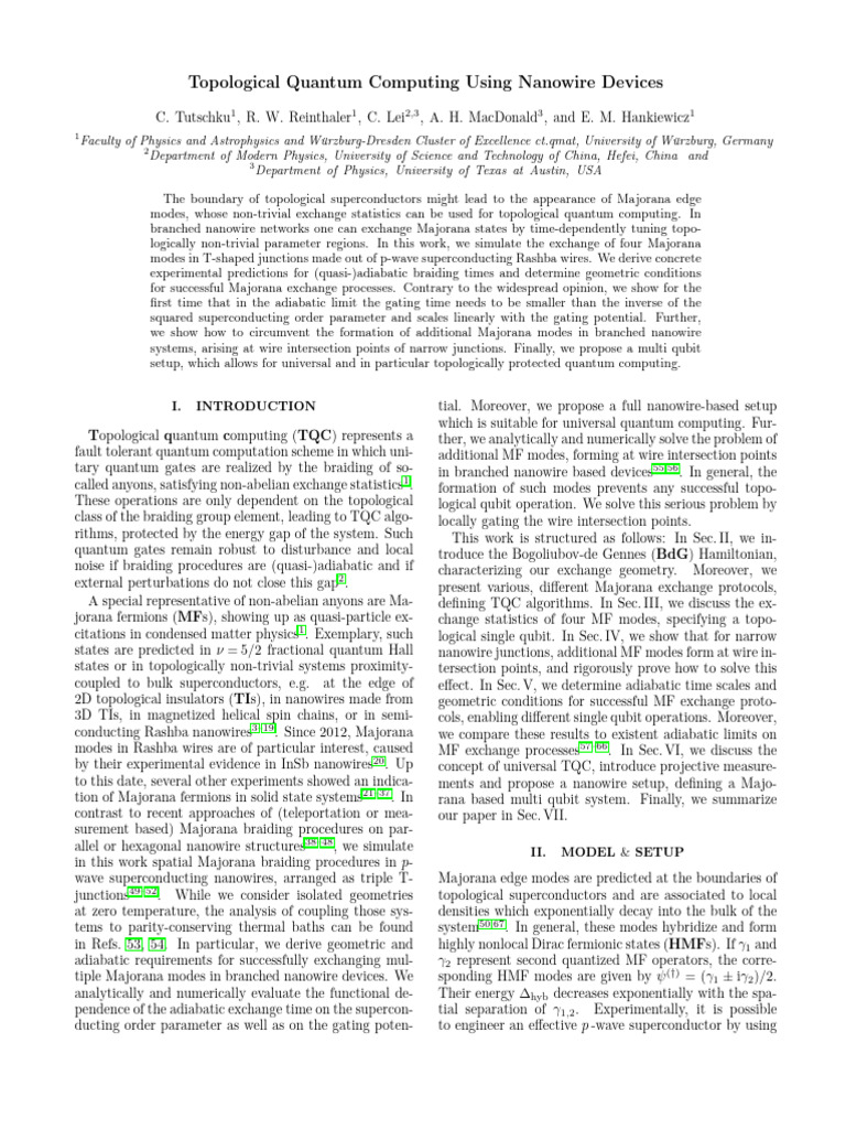 Main | PDF | Quantum Computing | Physics