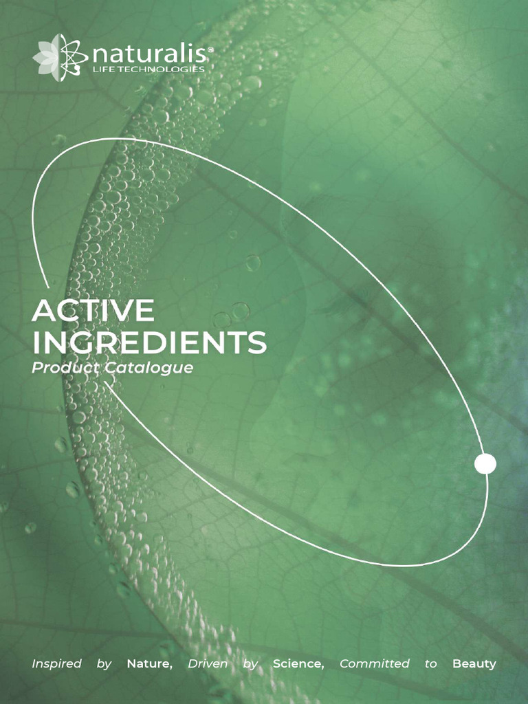 Active Ingredients - Product Catalogue - Compressed | PDF | Wrinkle ...