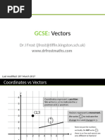 GCSE Vector Problems Worksheet | PDF | Line (Geometry) | Euclidean Vector