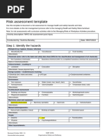 Risk Assessment Tables | PDF | Risk | Hazards