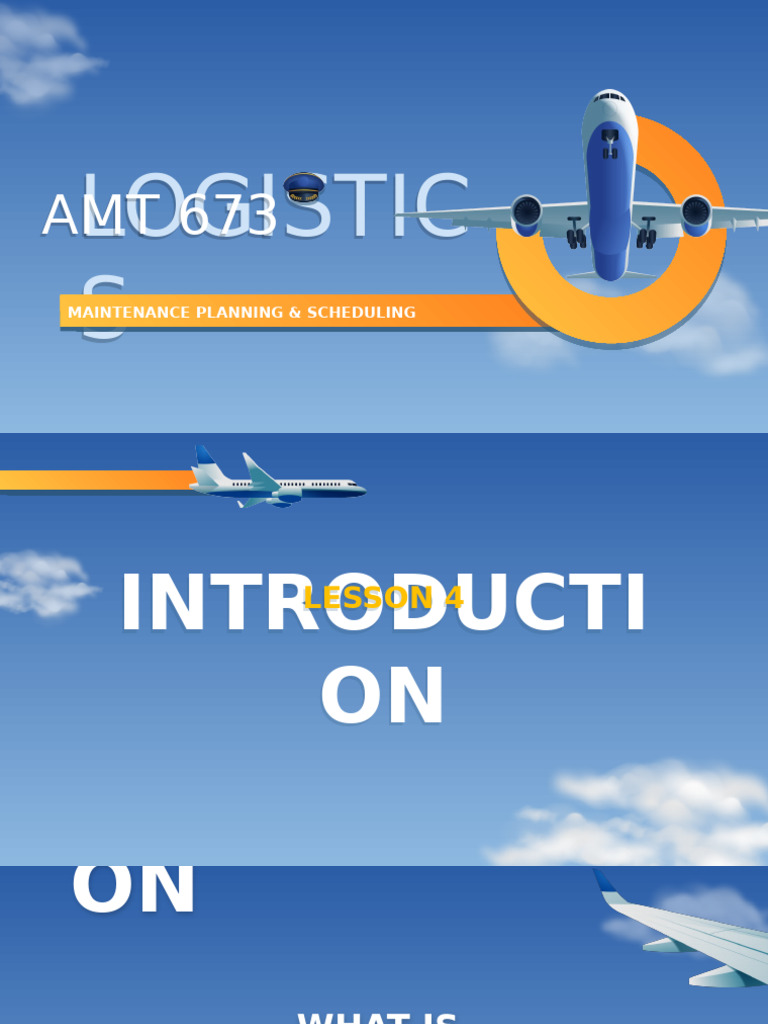 Amt Lesson 4 Logistics | PDF