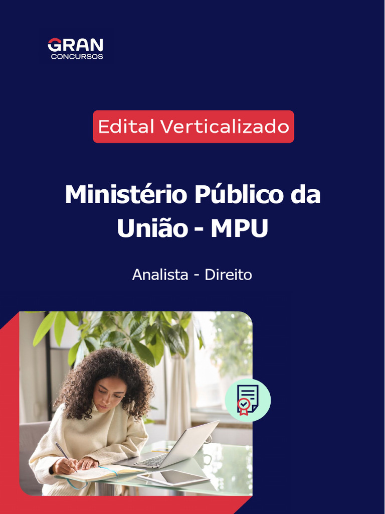 Edital Verticalizado Mpu Analista Direito Pos Edital | PDF ...