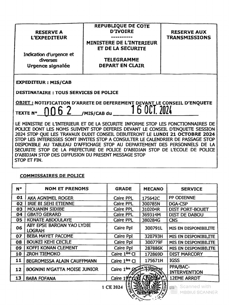 Notification 1 | PDF