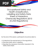 CLASS 2013 Chemical Labelling Regulations | PDF | Packaging And ...