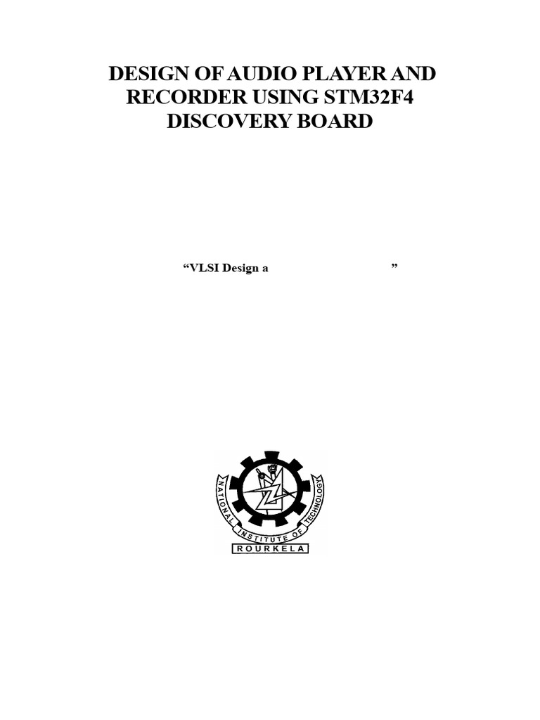 Audio Record Thesis STM32 | PDF | Usb | Central Processing Unit