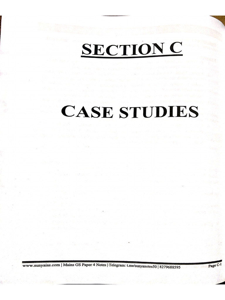 Sec - C (Case Studies) | PDF | Sexual Harassment | Harassment