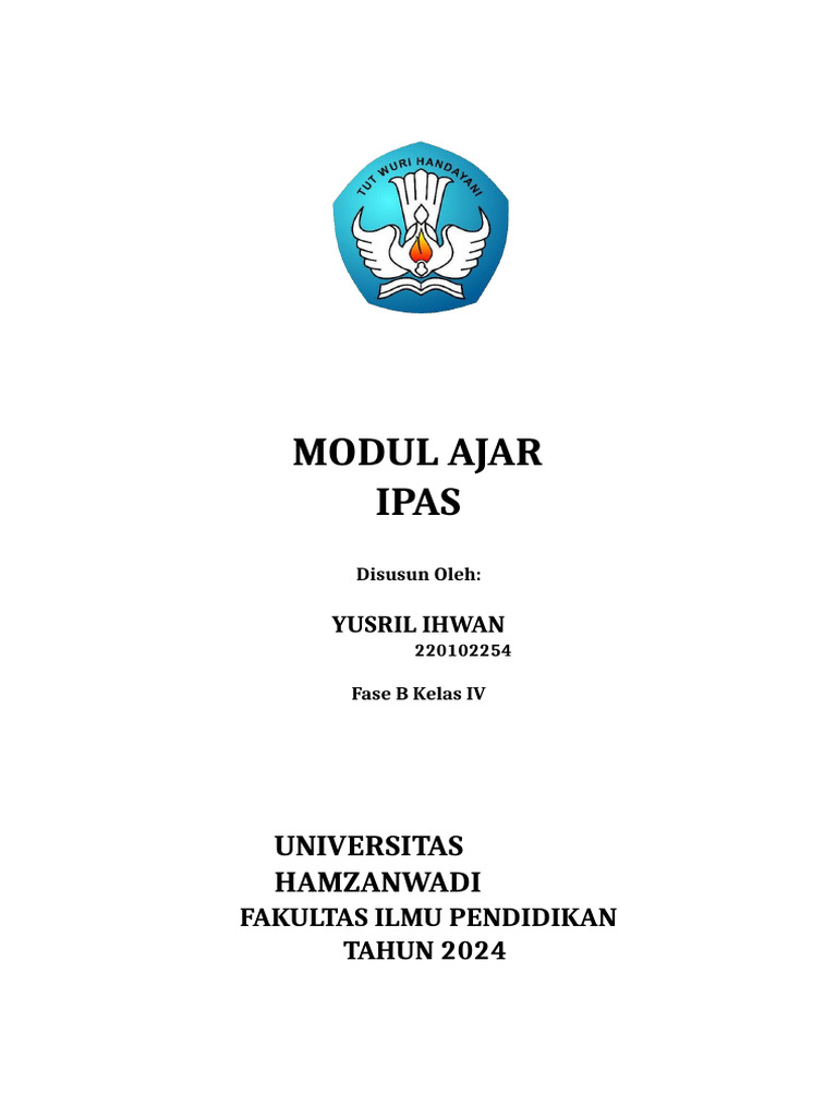 Modul Ajar Yusril Ihwan | PDF | Kesehatan Holistik | Sains & Matematika