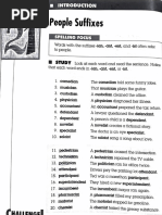 Suffixes - Er - or - Ist - Ian Grammar & Writing Skills | PDF