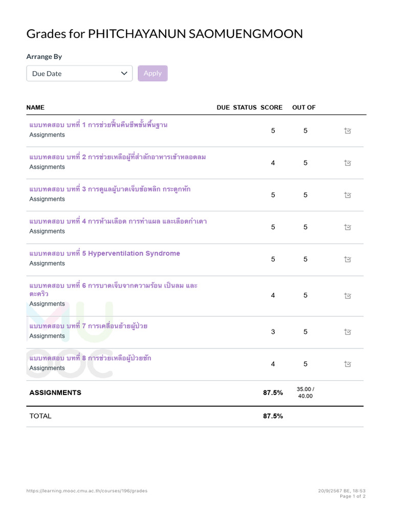 Grade Pdf