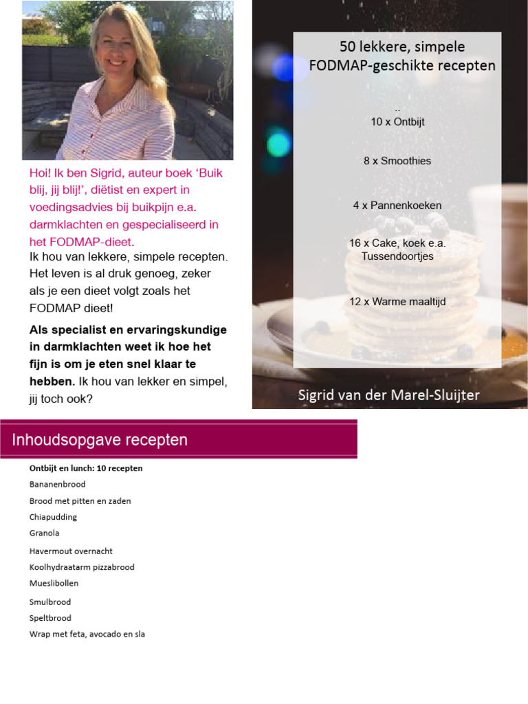 Ebook-50-Recepten Fodmapfoodies | PDF