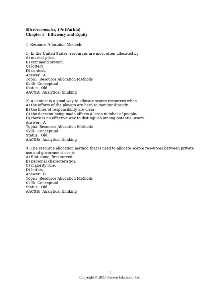 chapter 5 | PDF | Economic Surplus | Demand