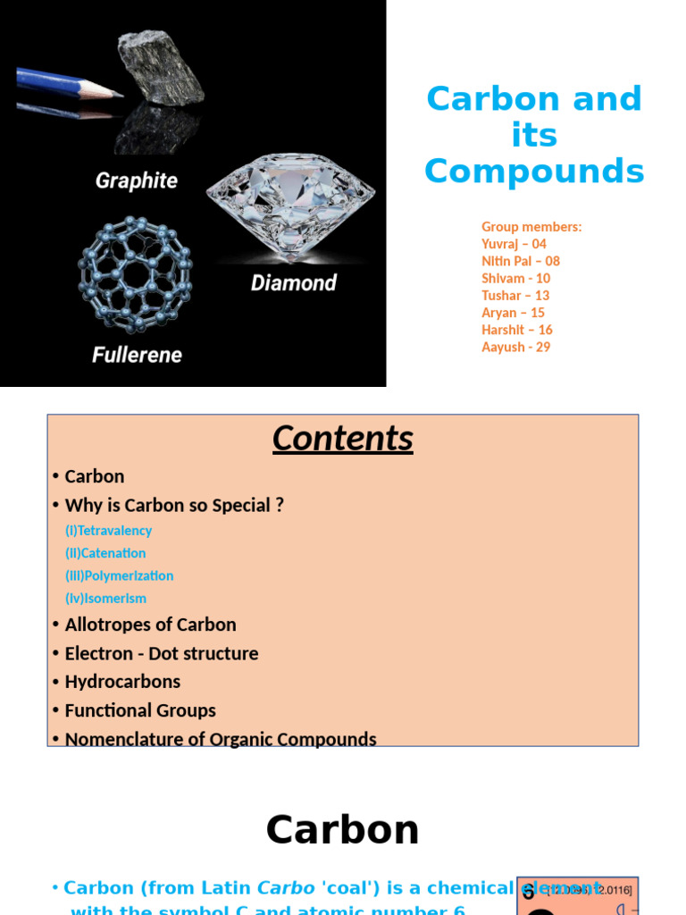 Understanding Carbon Compounds | PDF | Alkene | Functional Group