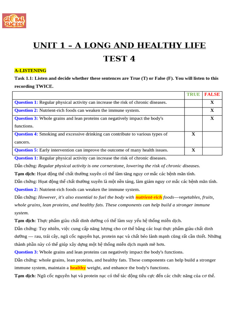 Unit 1.4 skills (File GV) | PDF