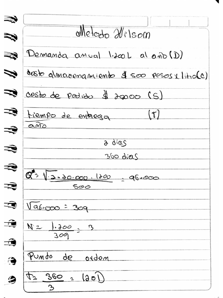 método wilson | PDF